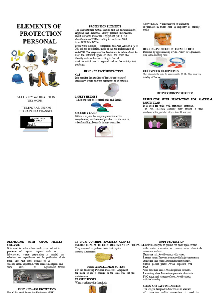 Essential PPE Guide for Safety in Trades | PDF | Personal Protective ...