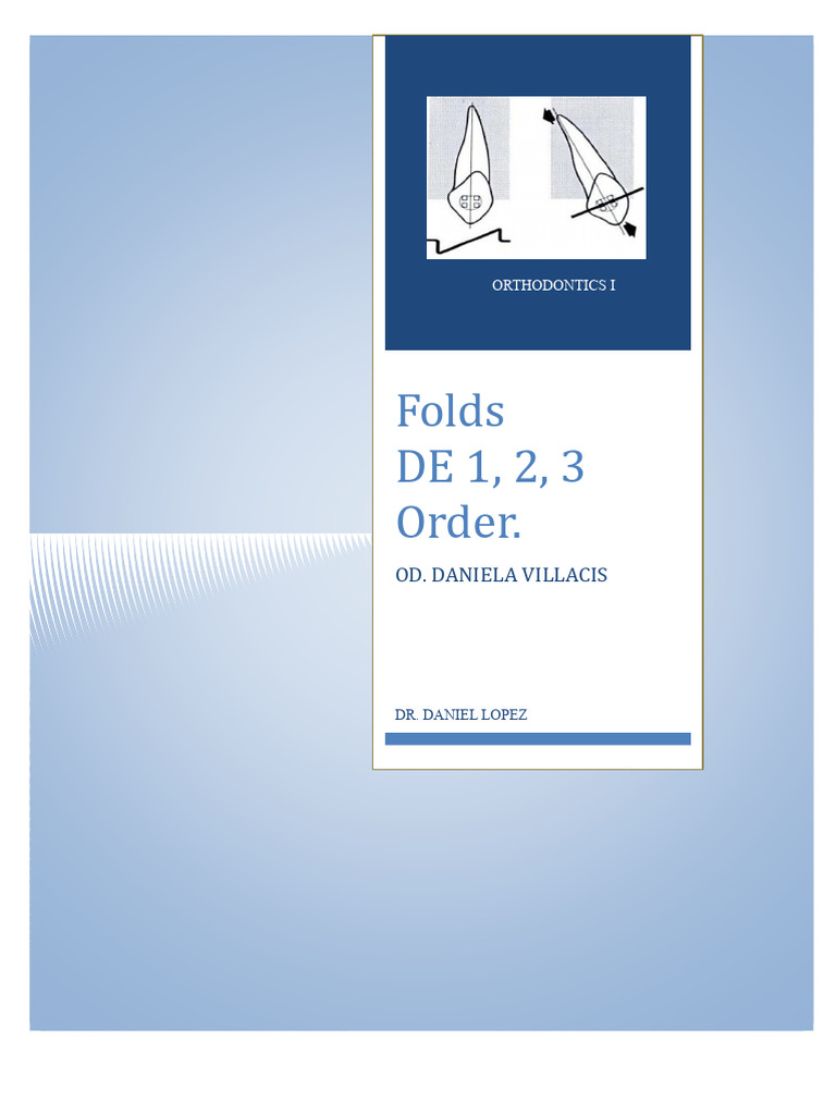 1st, 2nd, and 3rd Order | PDF | Dental Anatomy | Orthodontics