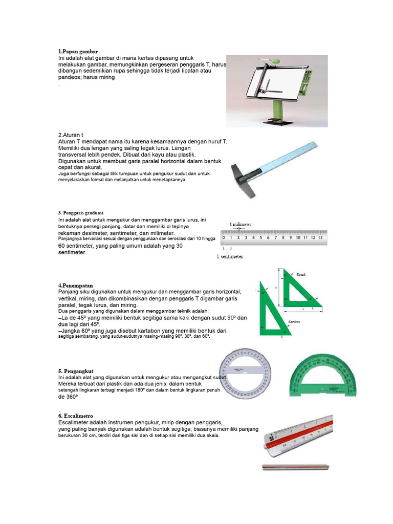Alat Gambar Teknik | PDF