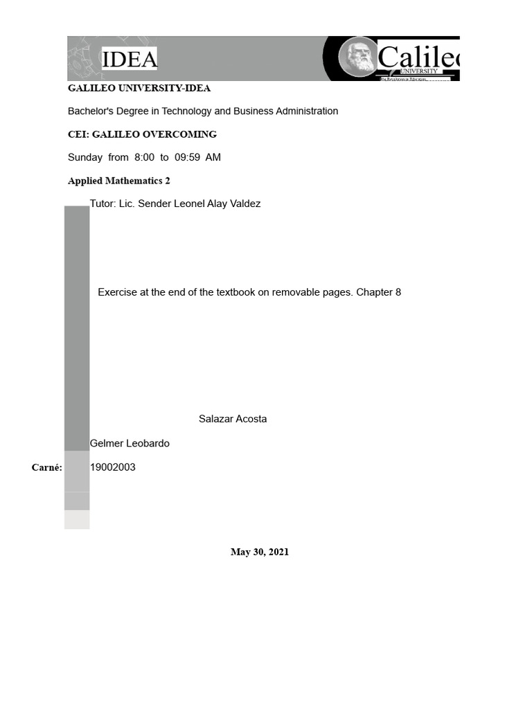 Exercises From The End of The Textbook | PDF