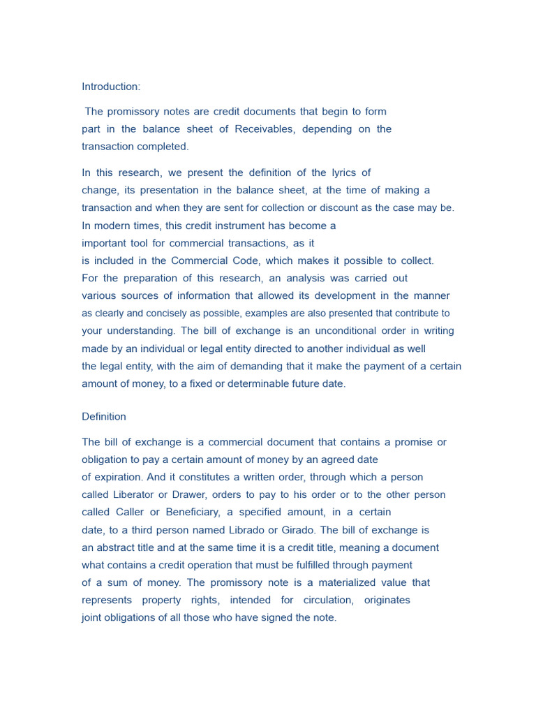 Letter of Exchange | PDF | Negotiable Instrument | Money