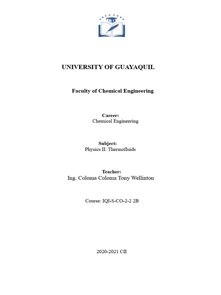 Thermofluids: Key Concepts in Physics | PDF | Calorie | Heat