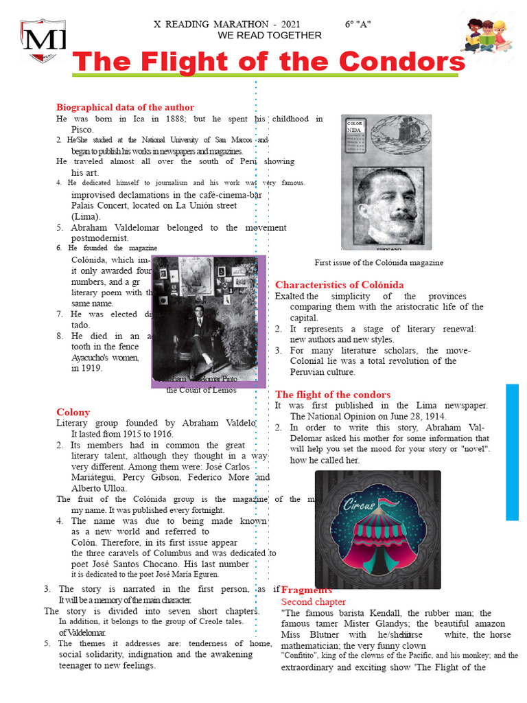 READING PLAN THE FLIGHT OF THE CONDORS September 2021 | PDF