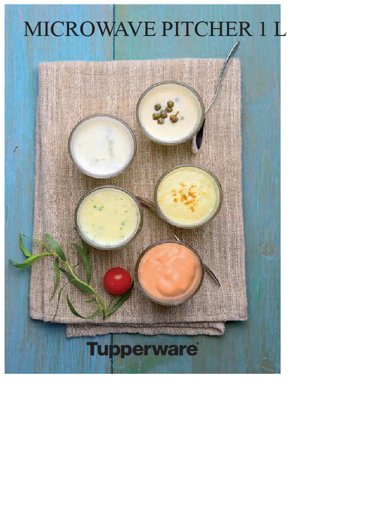 Recipe Book Pitcher MicroCook-1 | PDF | Sauce | Fruit Preserves