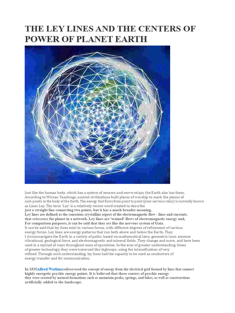 Ley Lines | PDF | Sphere | Electric Current
