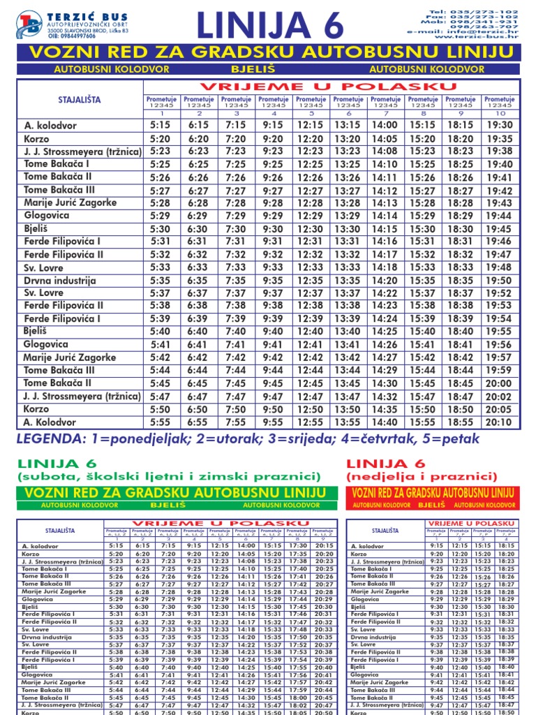 Linija 6 | PDF | Affaires