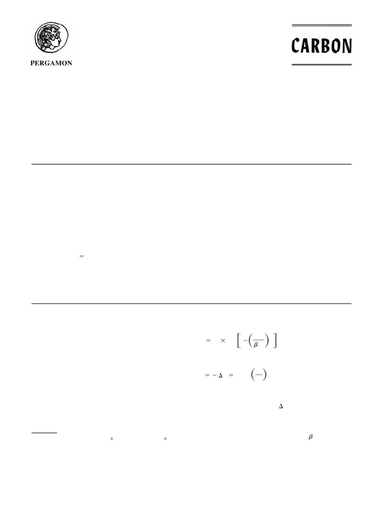 A Systematic Approach For Modelling The Affinity Coefficient I | PDF | Adsorption | Principal ...
