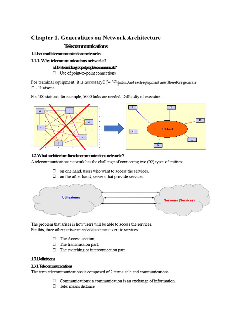 Telecommunication Networks | PDF | Computer Network | Telecommunications