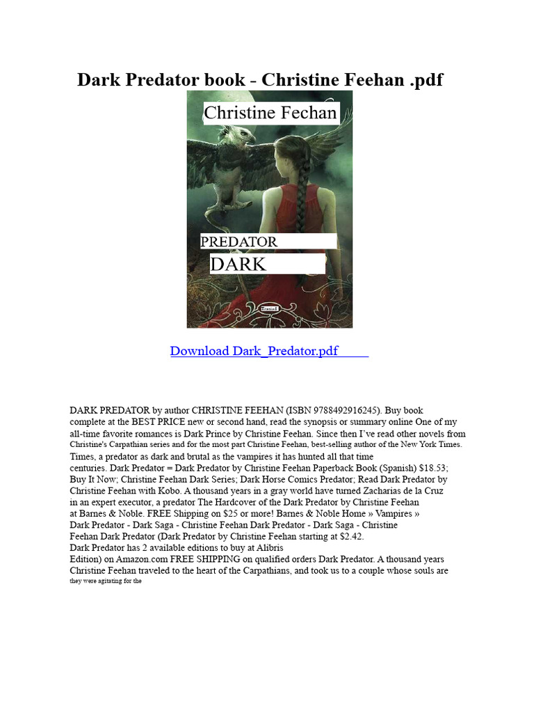 Dark Predator | PDF