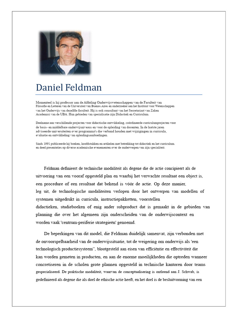 Daniel Feldman | PDF
