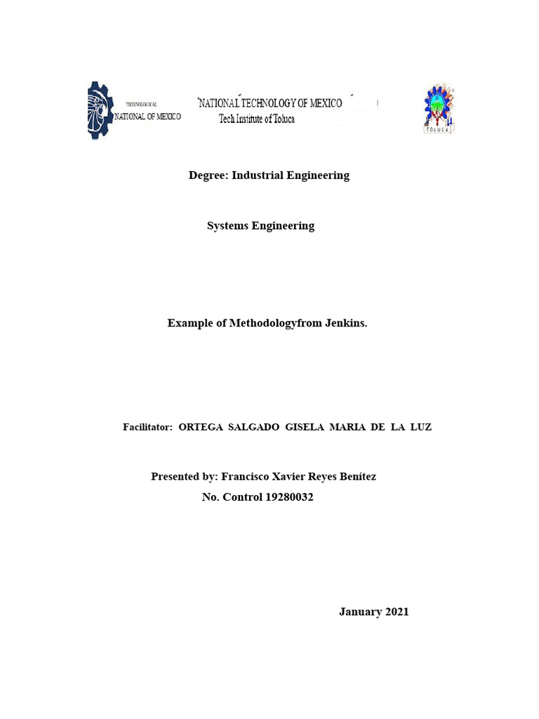 Example of Jenkins Methodology | PDF | Central Processing Unit | System