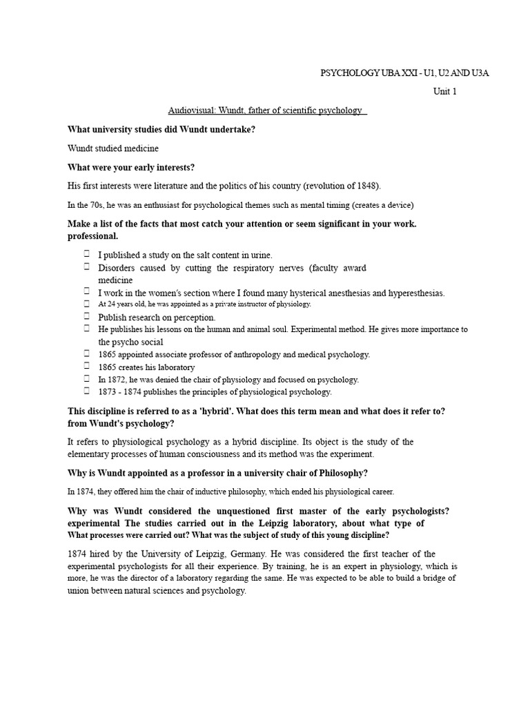 Psychology 1 | PDF | Classical Conditioning | Psychology