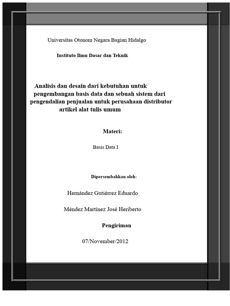 Kantor Aipo Proyek BD1 2 | PDF