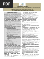 Sample Church Election Ballot | PDF