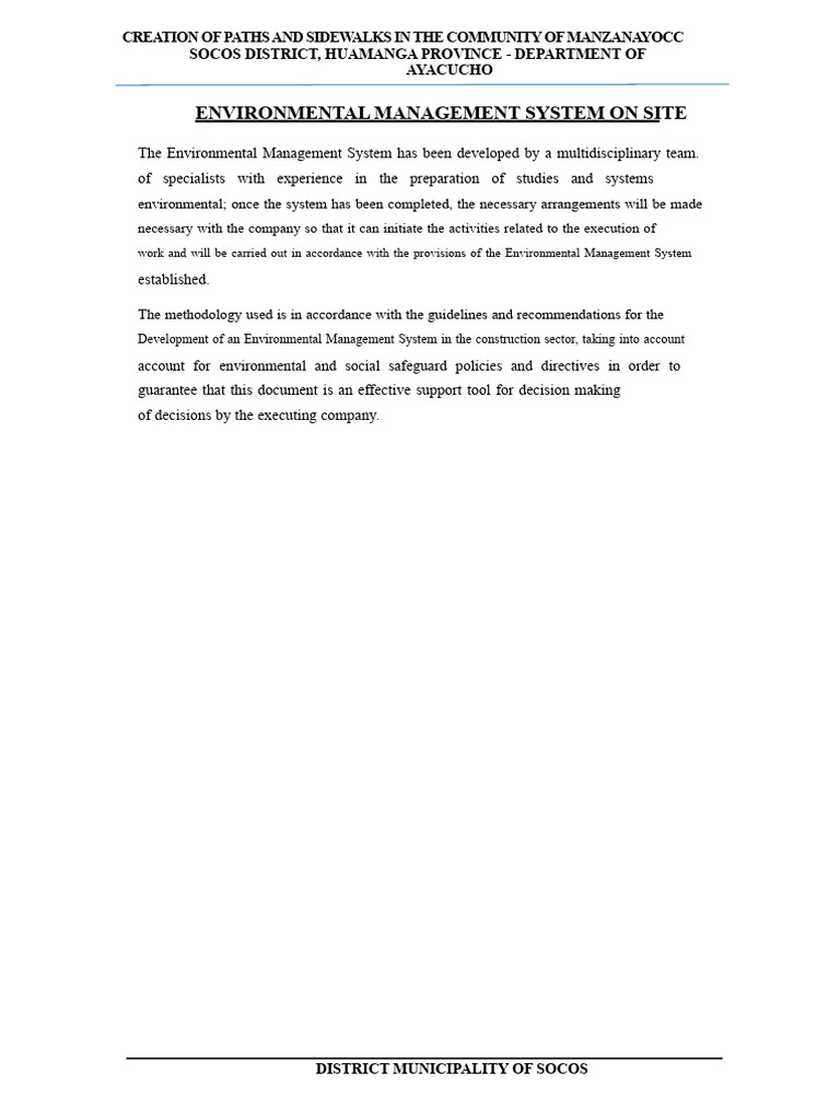 Environmental Management Sidewalks and Pathways | PDF | Waste | Waste ...
