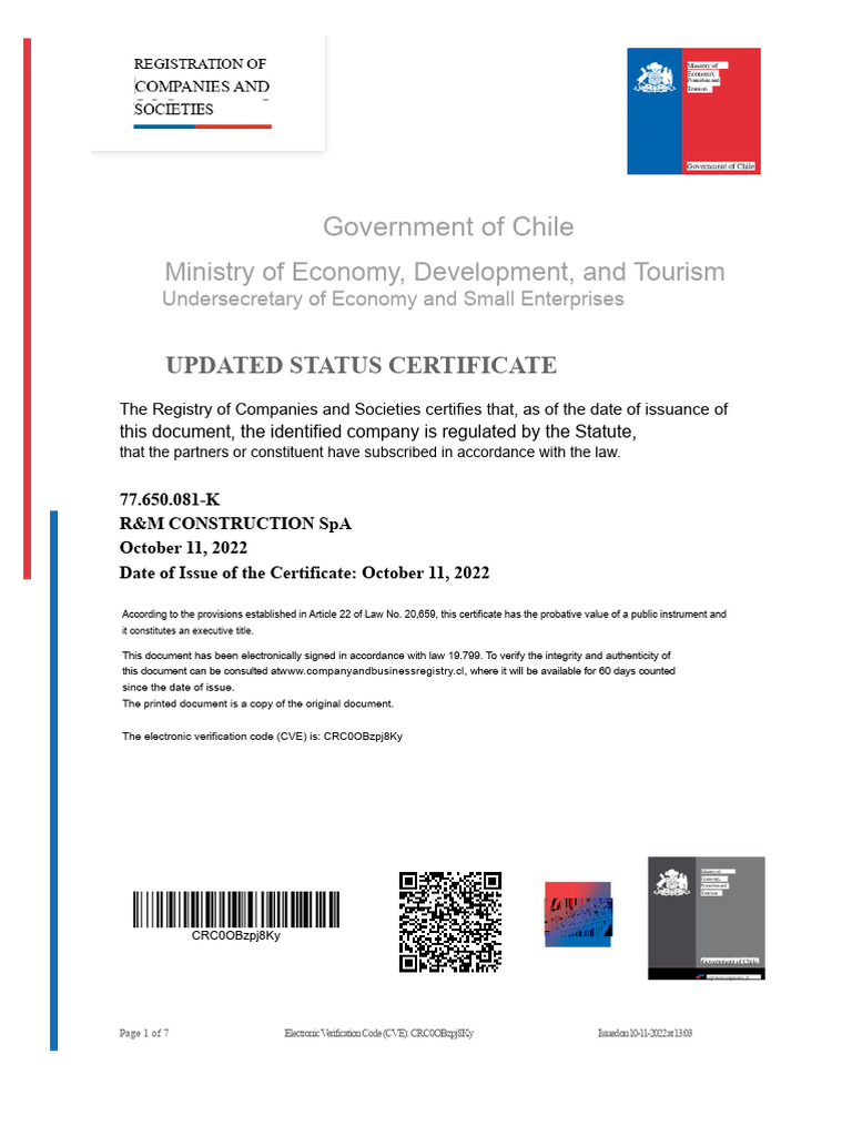 Updated Status Certificate | PDF | Banks | Derivative (Finance)
