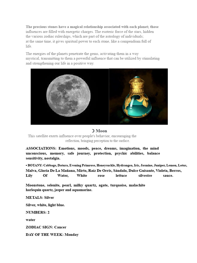 Magical Planetary Correspondences | PDF | Uranus | Planets In Astrology