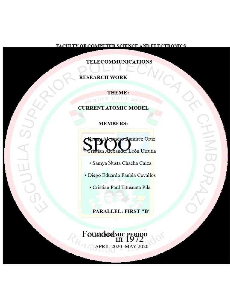 Current Atomic Model Analysis | PDF | Atomic Orbital | Electron
