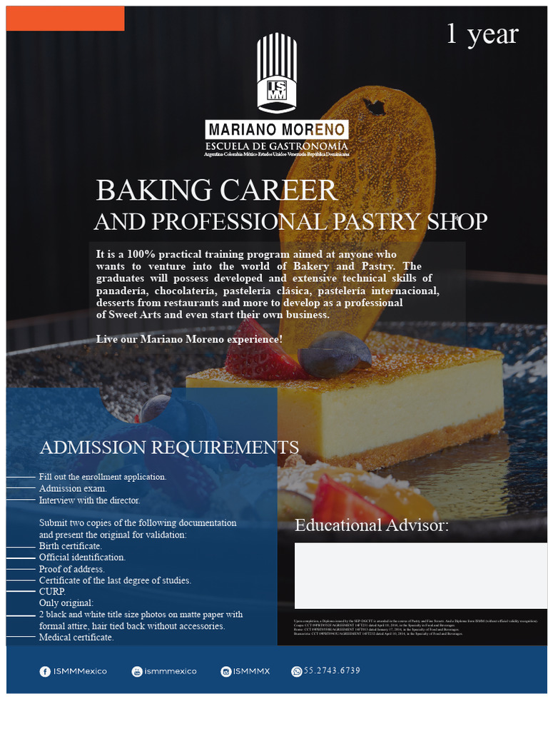 Professional Bakery and Pastry Career | PDF | Desserts | Baking