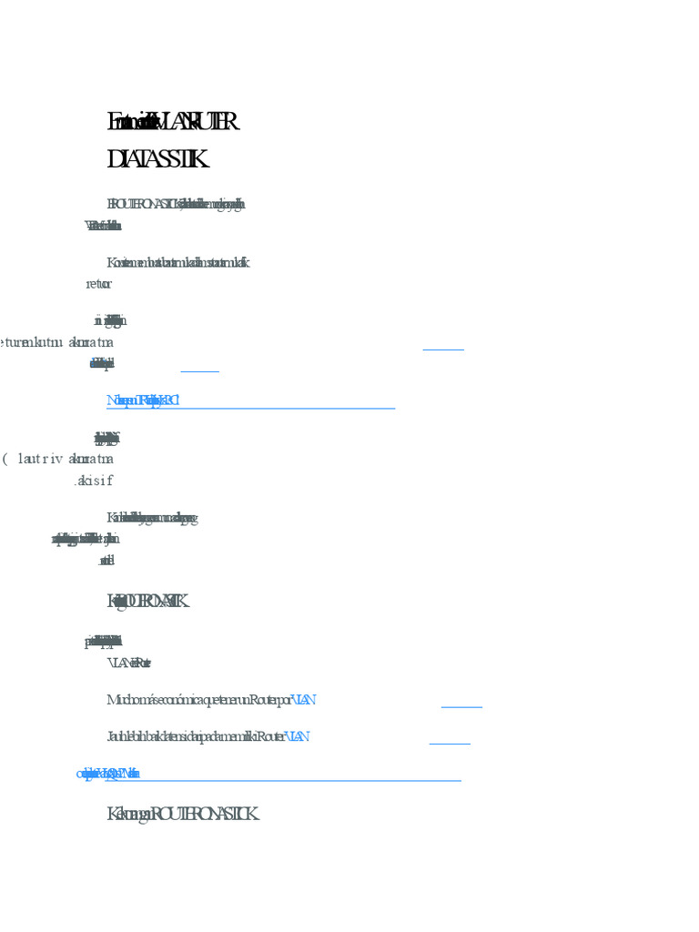 Routing Inter VLAN Router On A Stick | PDF | Computer Networking | Data ...