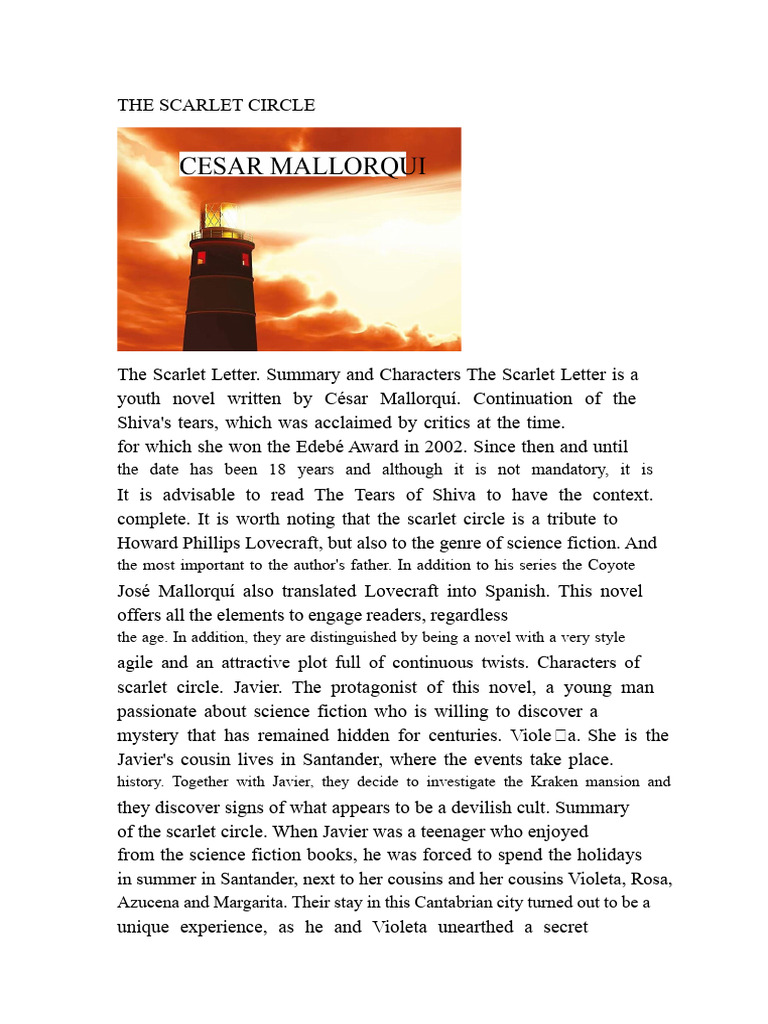 The Scarlet Circle | PDF