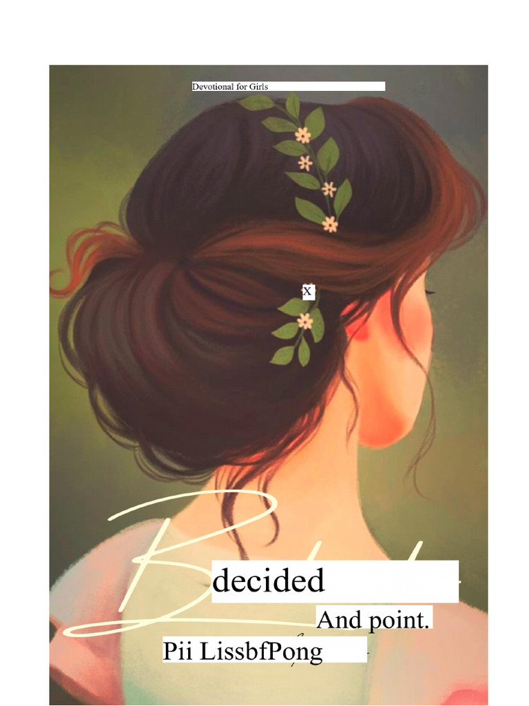 Devotional For Blessed Girls and Period by Lisselot Pons PDF | PDF ...