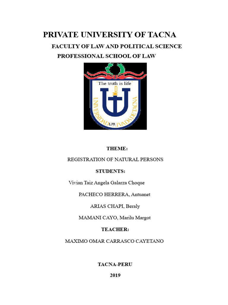 Register of Natural Persons | PDF | Will And Testament | Inheritance