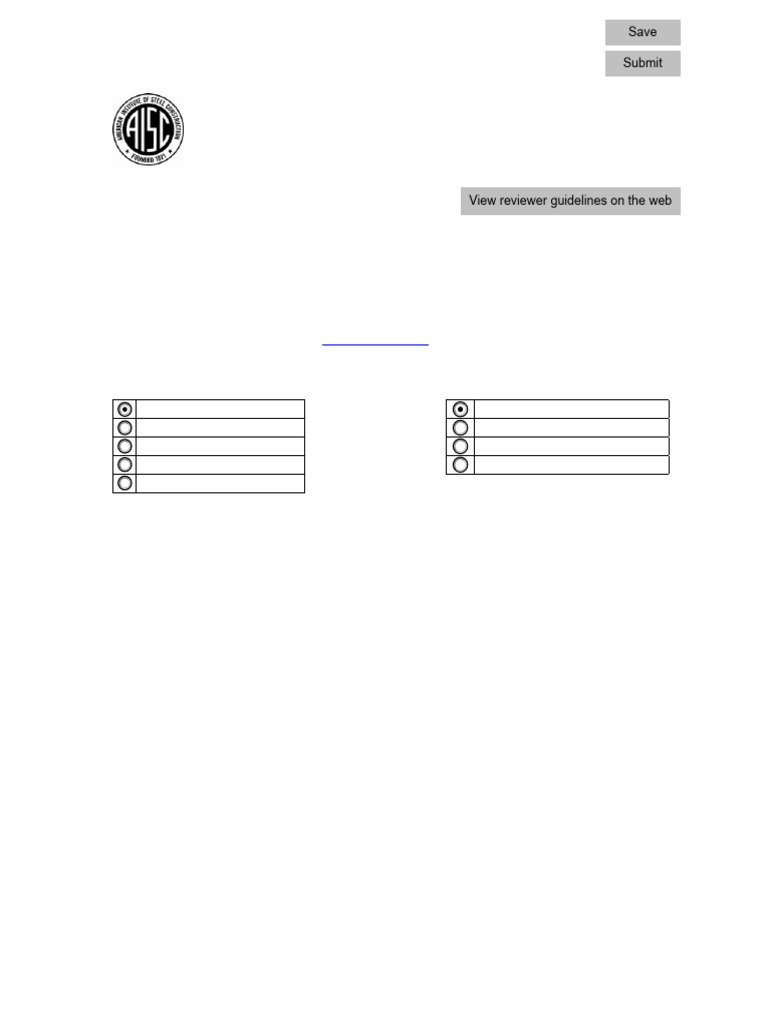 Engineering Journal Review Form | PDF