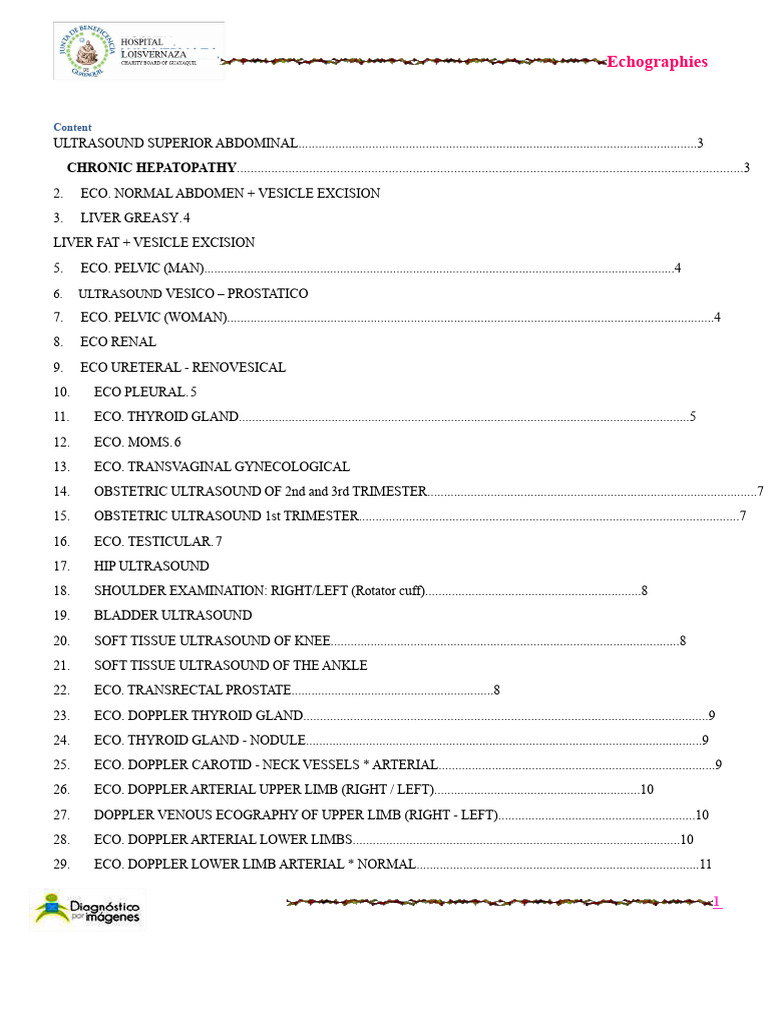 Ultrasound Templates | PDF | Vein | Medical Ultrasound