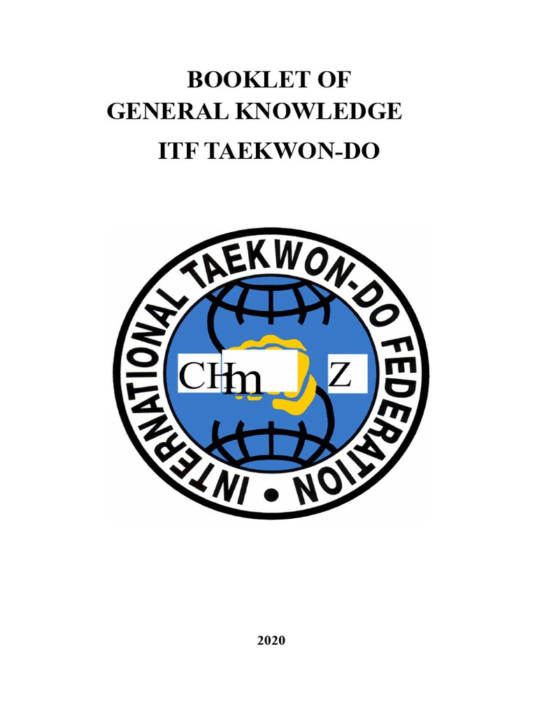ITF Handbook - 10th - 1st GUP-1 | PDF | Taekwondo | Foot