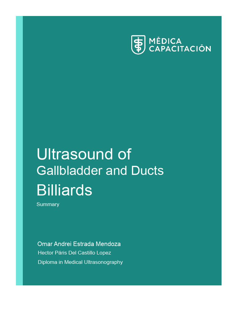 Task Format - Summary Ultrasound of Gallbladder and Biliary Tract | PDF ...