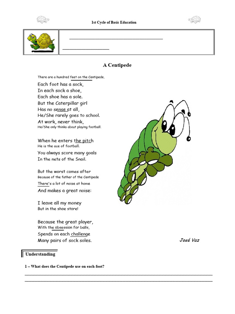 Basic Education Poetry and Language Exercises | PDF | Blood | Breathing