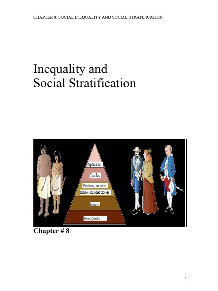 Inequality and Social Stratification: Chapter # 8 | PDF | Social ...