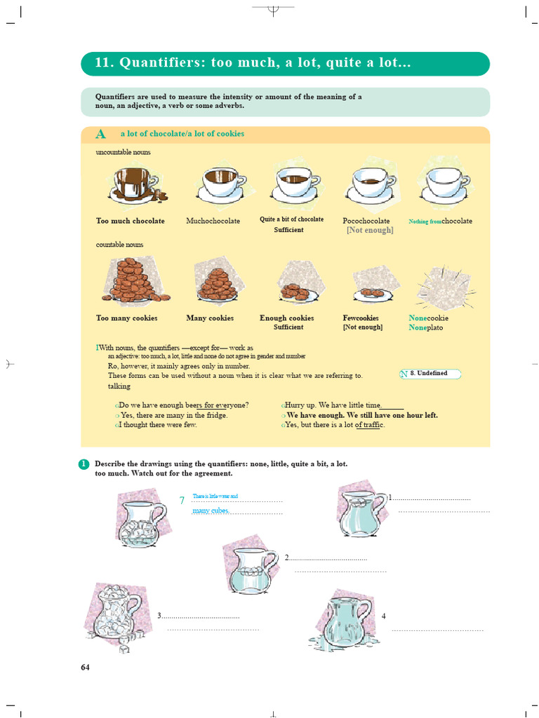 Quantifiers Ablz | PDF | Noun | Verb