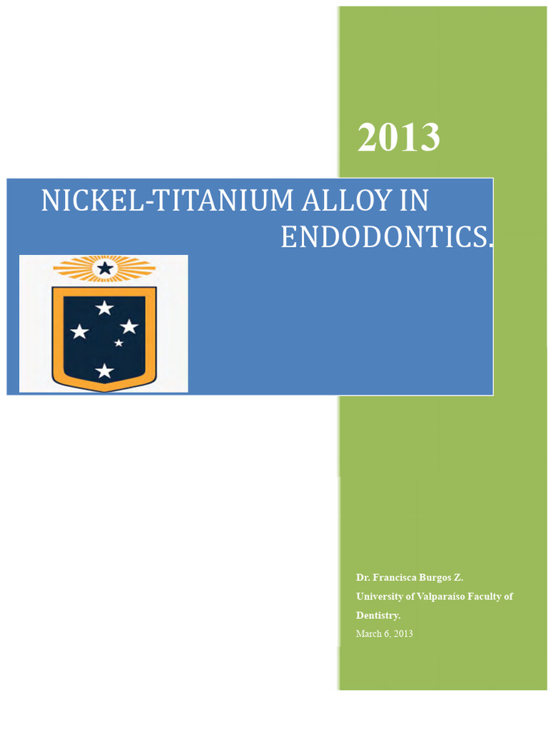 Nickel - Titanium Alloy PDF | PDF | Shape Memory Alloy | Deformation ...