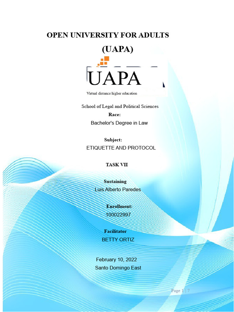 Task Vii Label and Protocol Uapa Luis Paredes | PDF | Wine | Foods