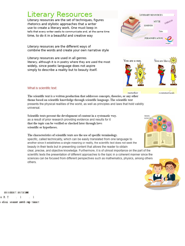 Literary Resources | PDF | Narrative | Poetry