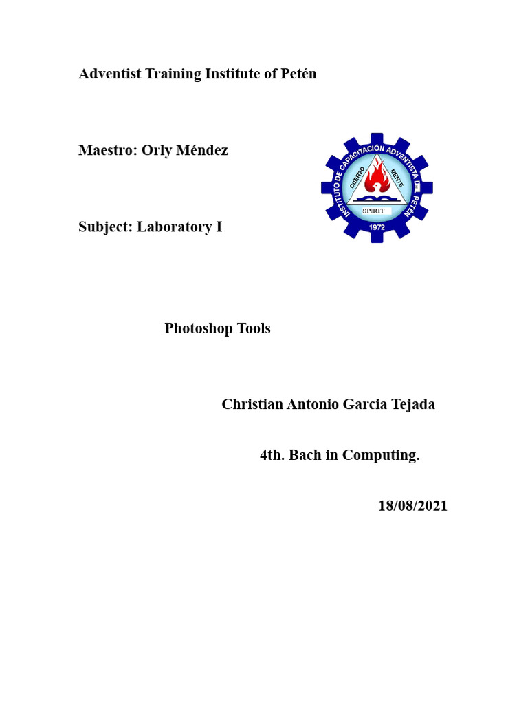 Photoshop Tools | PDF