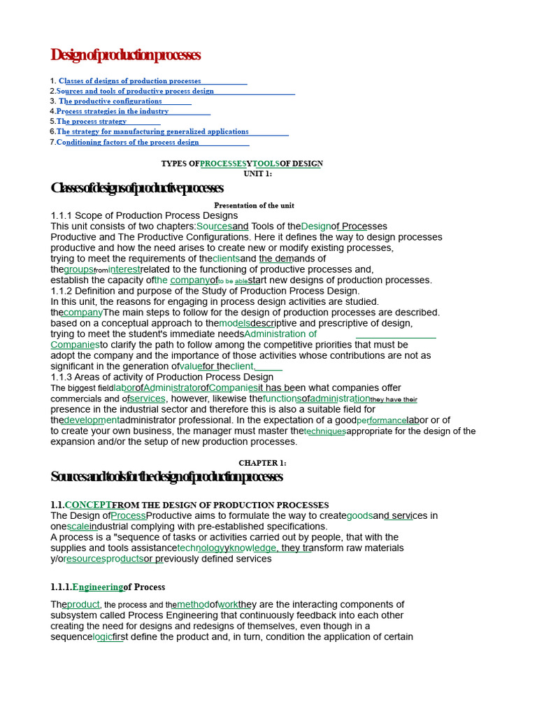 2 - Design of Productive Processes | PDF | Computer Aided Design
