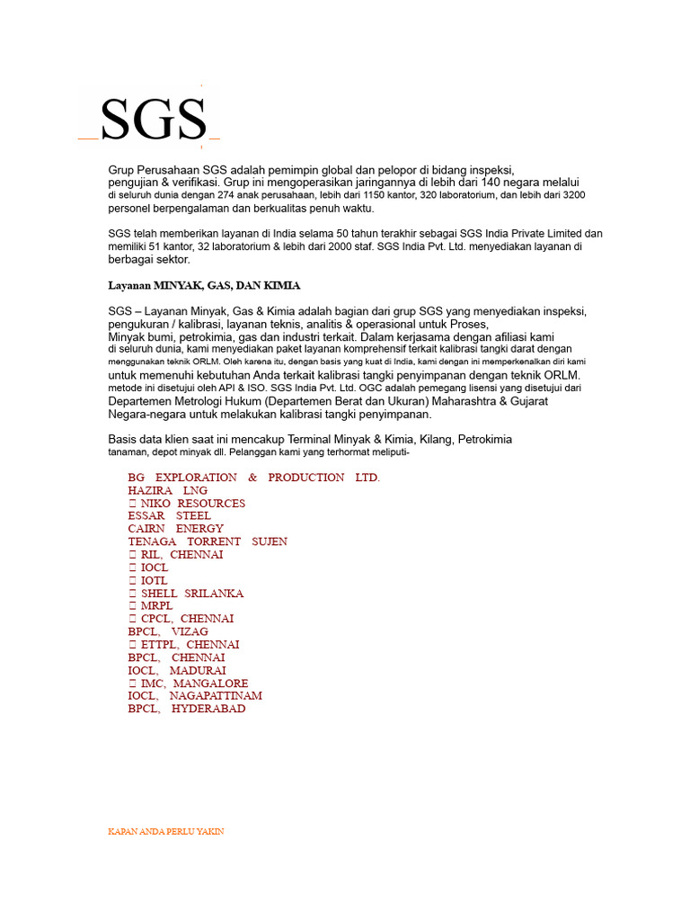 Kalibrasi Tangki Penyimpanan Vertikal Dengan Metodologi Eodr | PDF