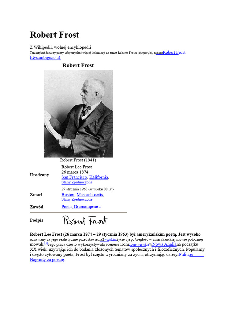 Robert Frost | PDF