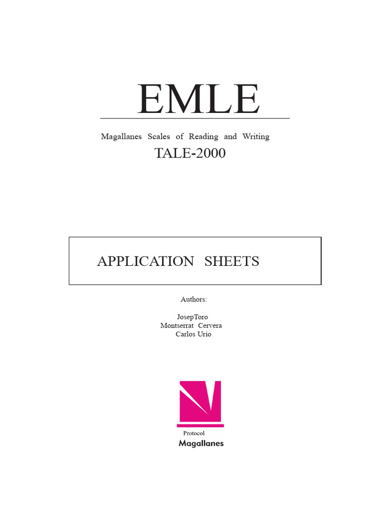 Application Sheets | PDF