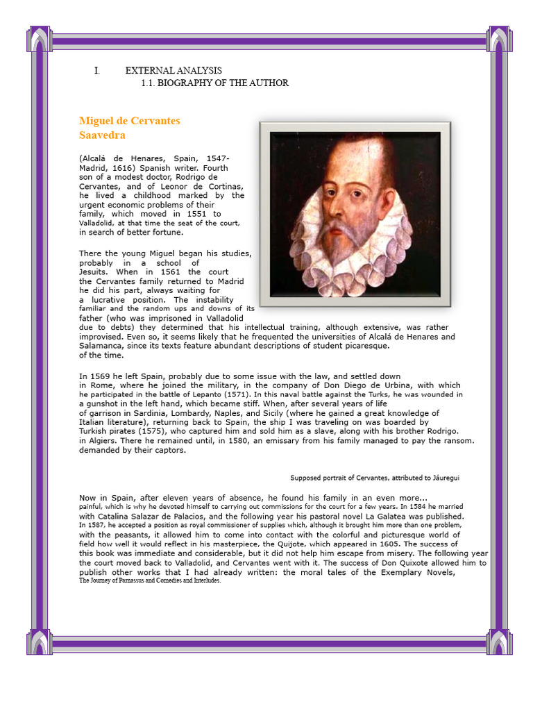 Literary Analysis of The Dogs' Dialogue | PDF | Miguel De Cervantes ...