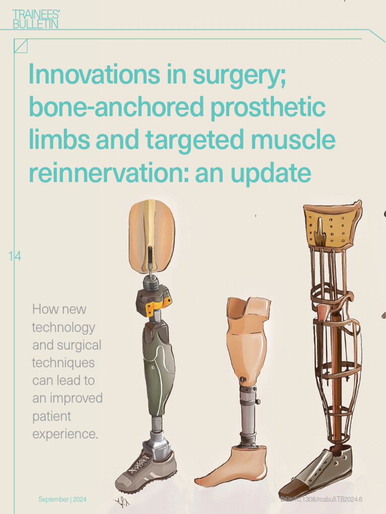 Zargaran Et Al 2024 Innovations in Surgery Bone Anchored Prosthetic ...