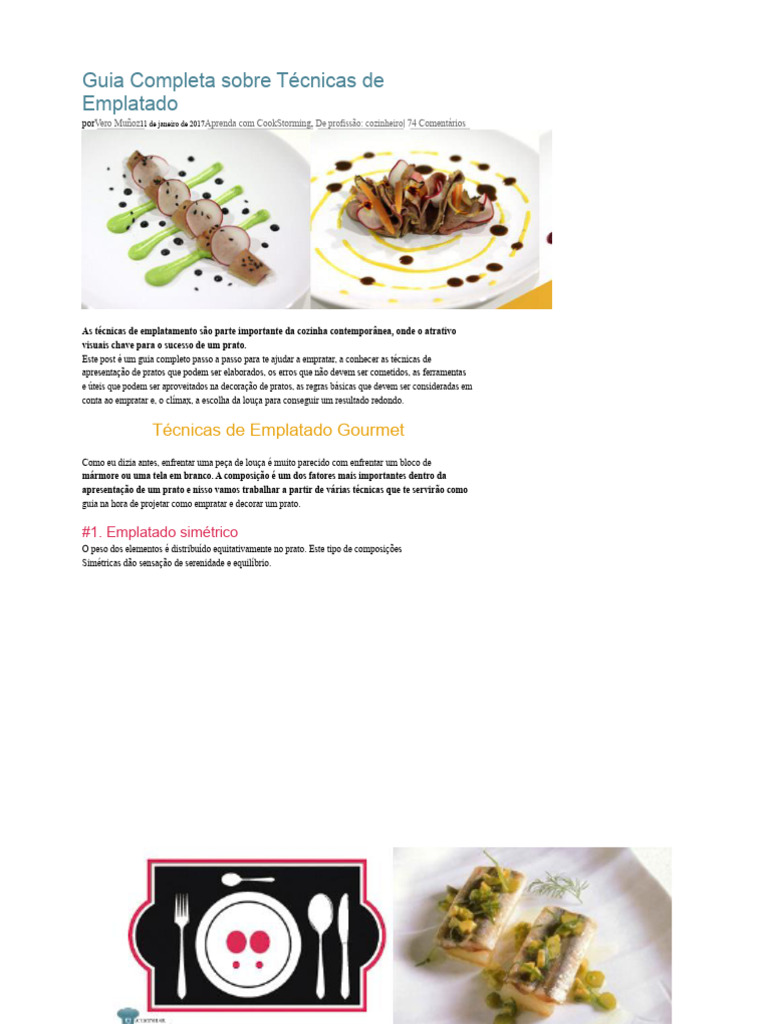 Guia Completa Sobre Técnicas de Empratamento | PDF | Cor | Escova de dental