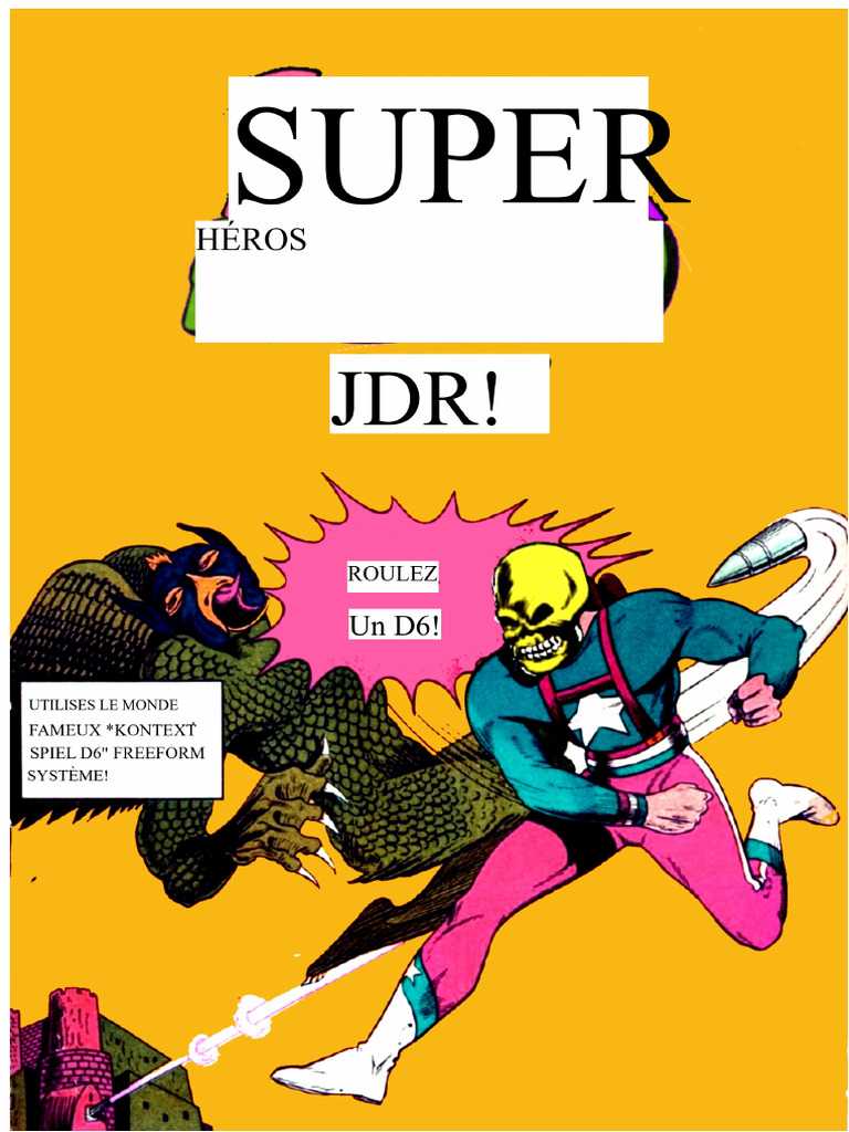 Jeu de rôle : Super-héros et pouvoirs | PDF | Jeux de rôle sur table