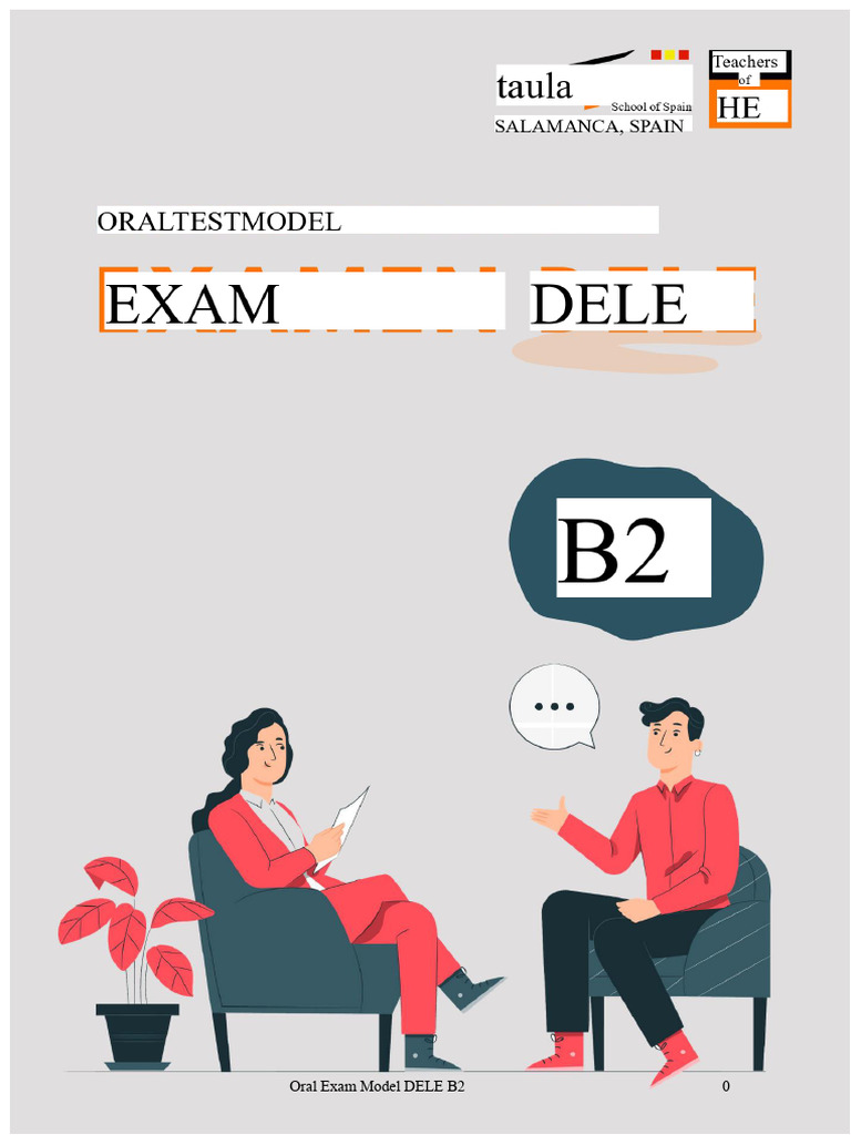 DELE B2 Oral Exam Model Guide | PDF | Recycling | Unemployment