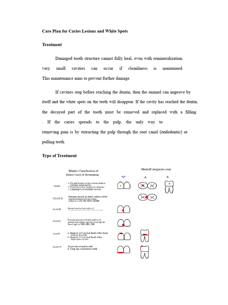 Treatment Plan For Reversible Pulpitis | PDF | Human Tooth | Tooth Enamel