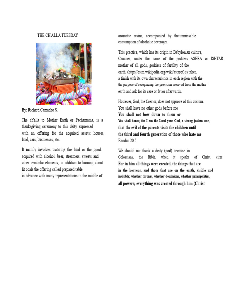 CHALLA | PDF | Jesus | Deities
