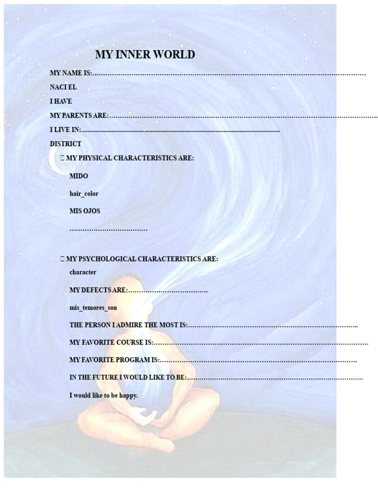 My Inner World | PDF